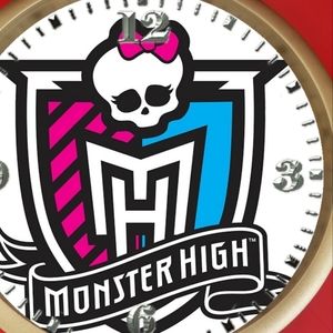 unknow | Wall Decor | Monster High Clock With Led Lights | Poshmark